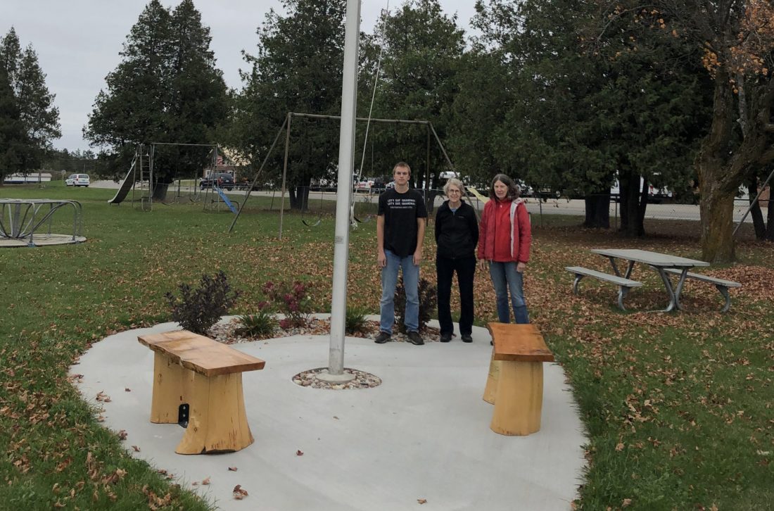 Eagle Scout project brings benches to Bark River park | News, Sports ...